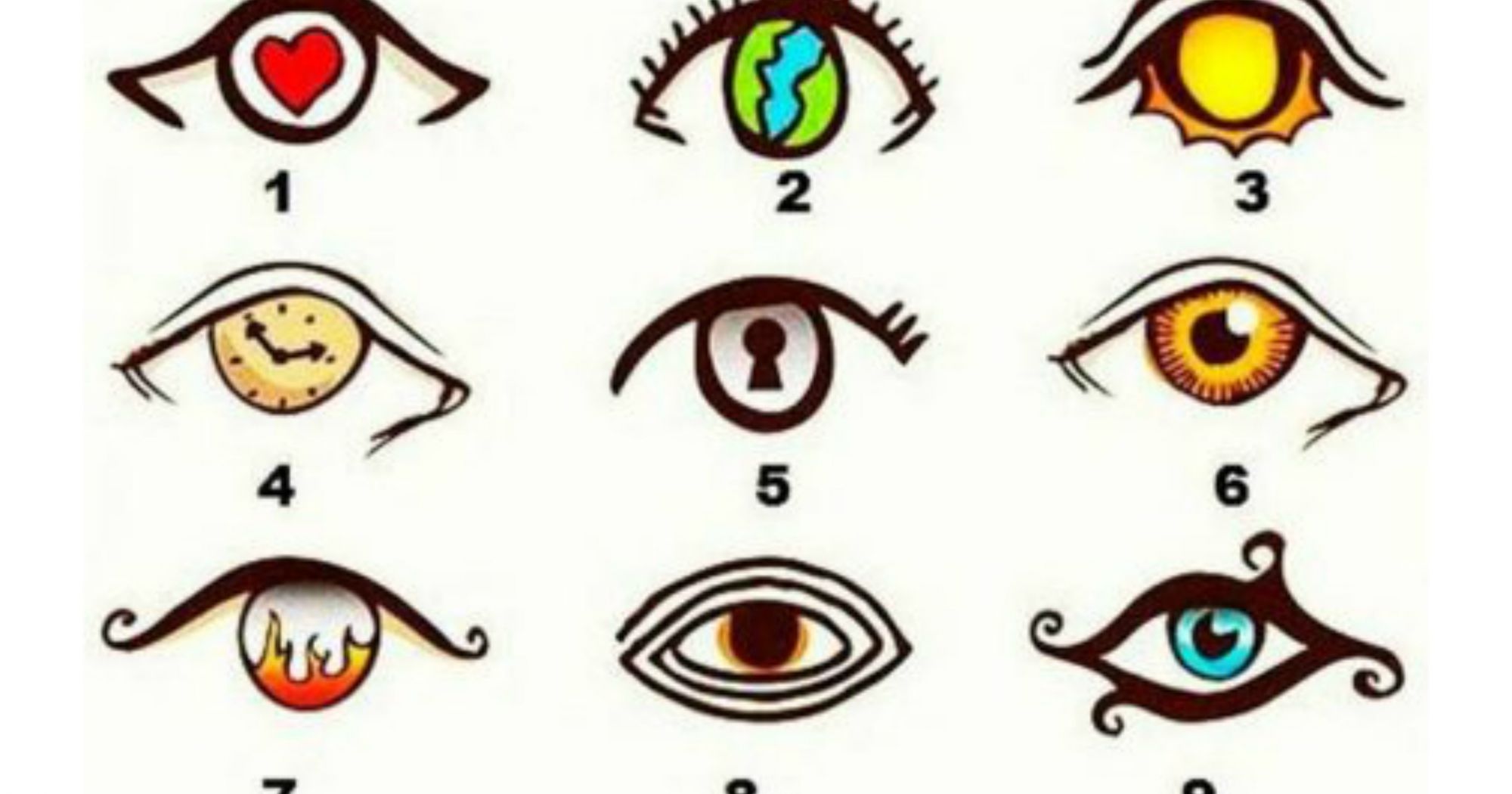 Escoge el OJO que más te guste ¡y DESCUBRE lo que dice sobre tu ...