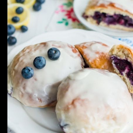 Bollos dulces polacos con arándanos (3/5)