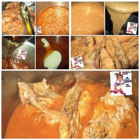 Muslos de pollo en salsa rosa (4/5)