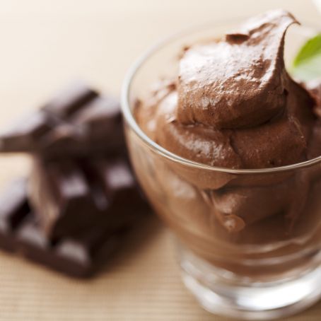 Mousse de chocolate con brandy (4/5)