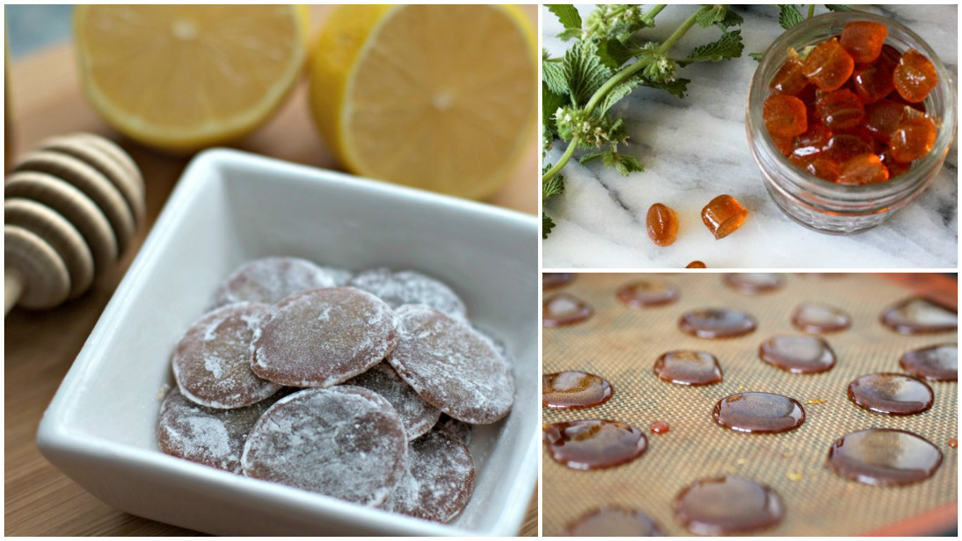 Cómo hacer CARAMELOS medicinales CASEROS