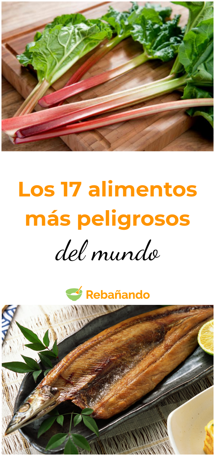 Los 17 alimentos más peligrosos del mundo, ¡seguro has probado más de uno!