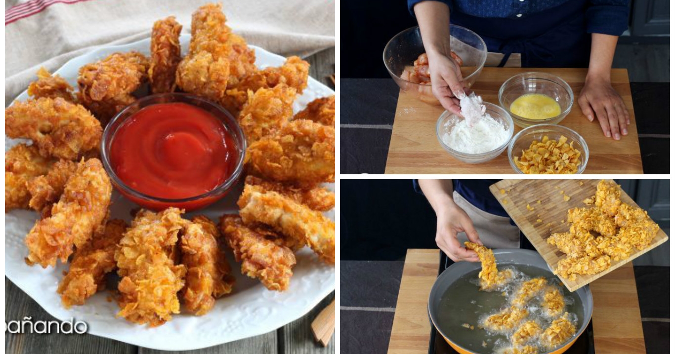 La receta de pollo frito casero al estilo KFC